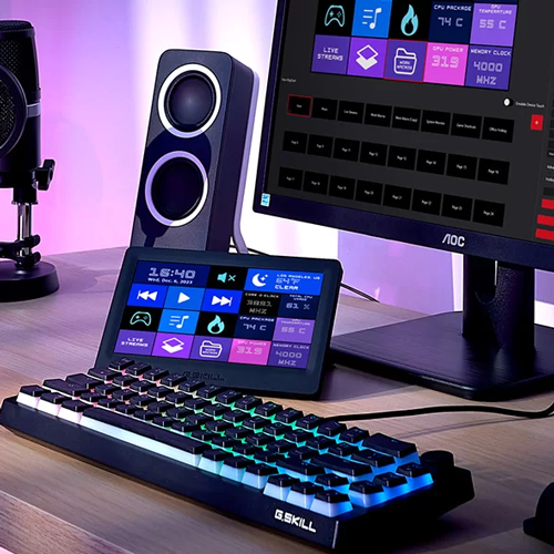 G.SKILL WigiDash Widget Dashboard 7-inch Touch Panel USB Powered | HI ...