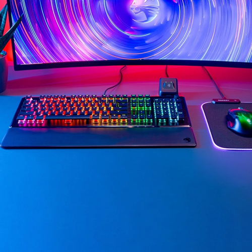 TURTLE BEACH Vulcan II Black Keyboard, Linear red switch, DE Layout ...